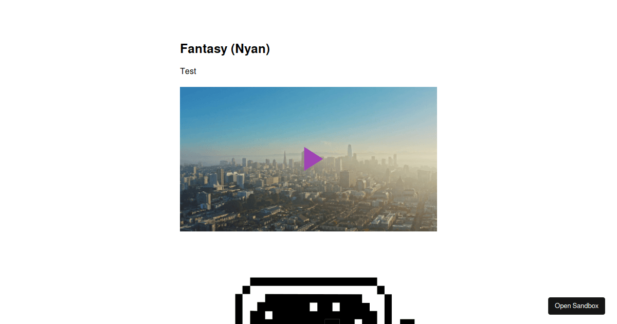 original - video js theme examples (forked) - Codesandbox