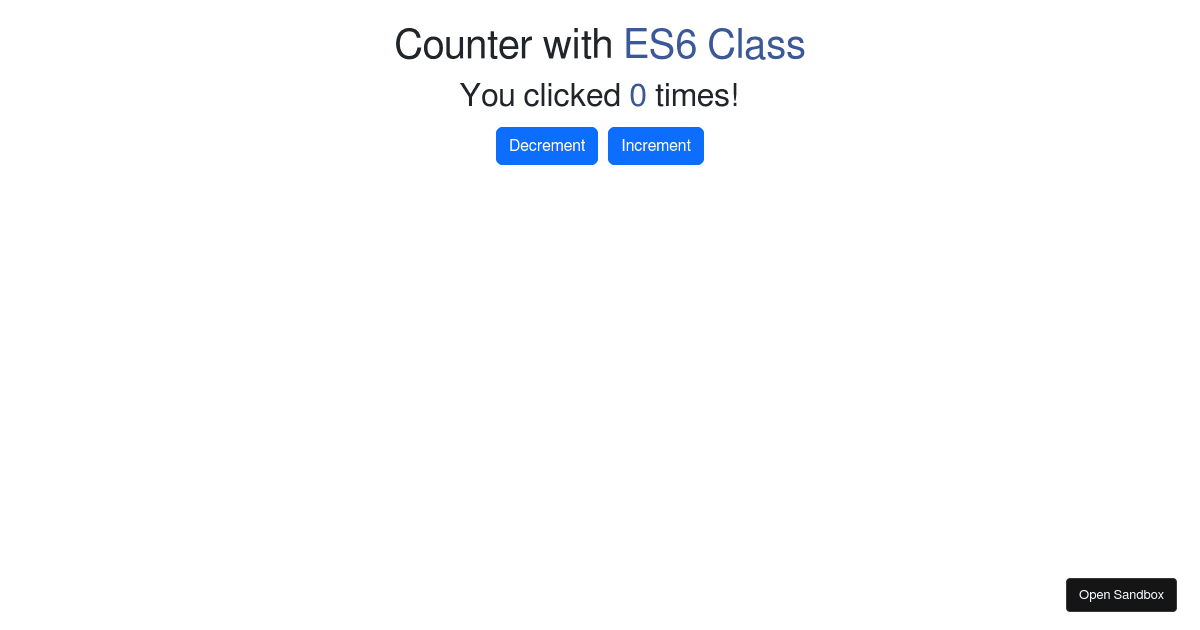 counter_class - Codesandbox