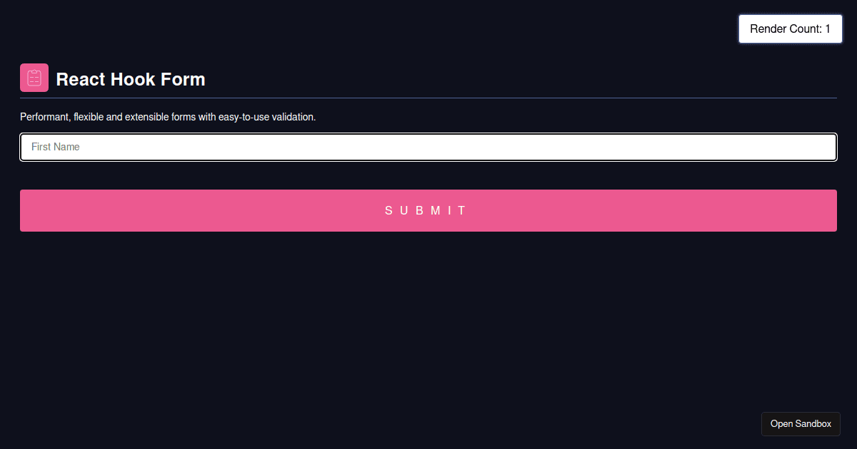 setFocus - Codesandbox