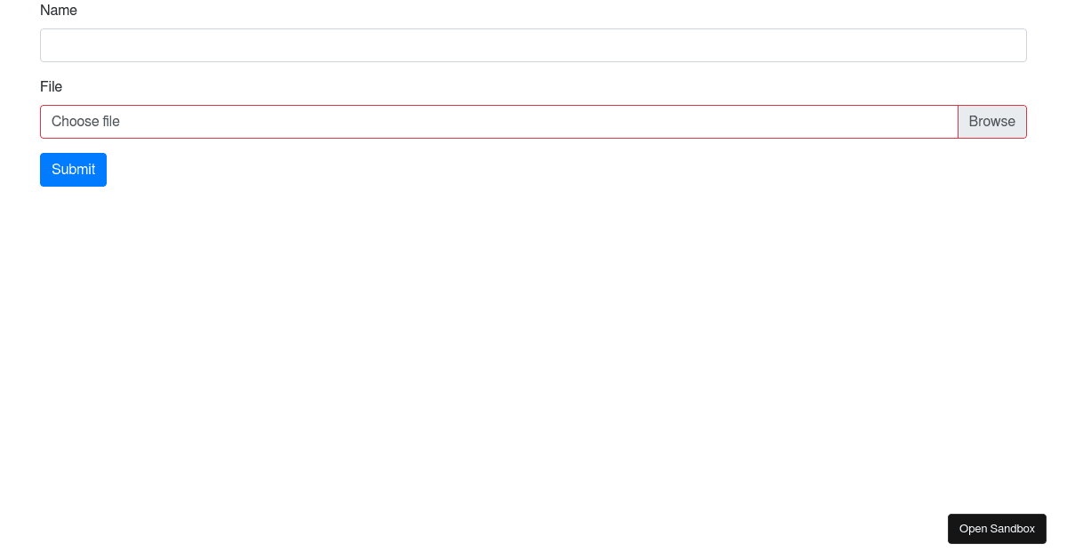 availity-custominput-file - Codesandbox