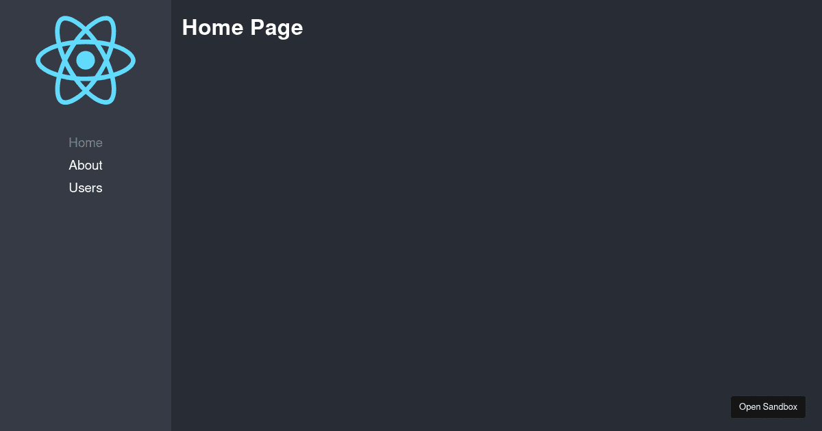react-app - Codesandbox