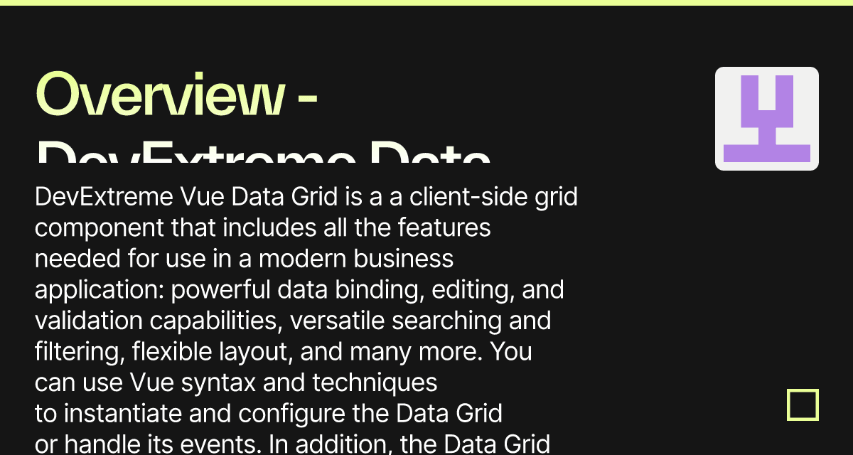 Overview - DevExtreme Data Grid (forked) - Codesandbox