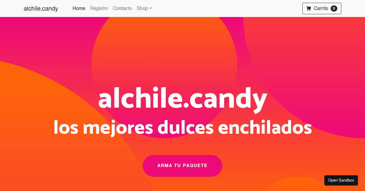 alchile.candy - Codesandbox