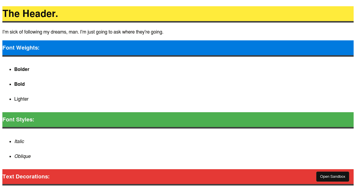 Challenge 3 - Codesandbox