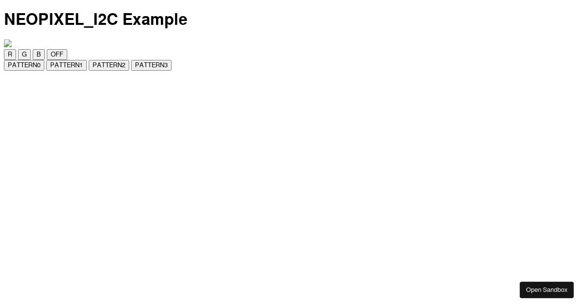 i2c-neopixel-i2c-example - Codesandbox