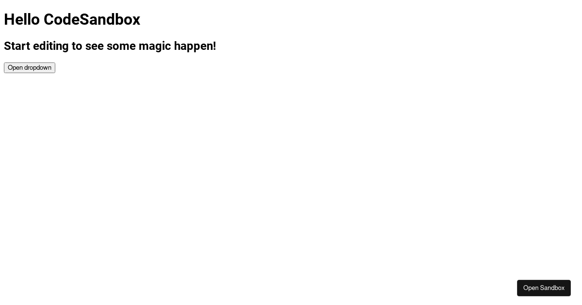 wizardly-bhaskara - Codesandbox