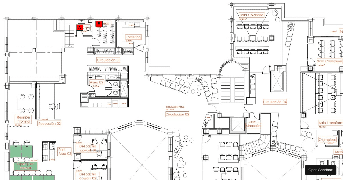 Mapa interactivo - Codesandbox