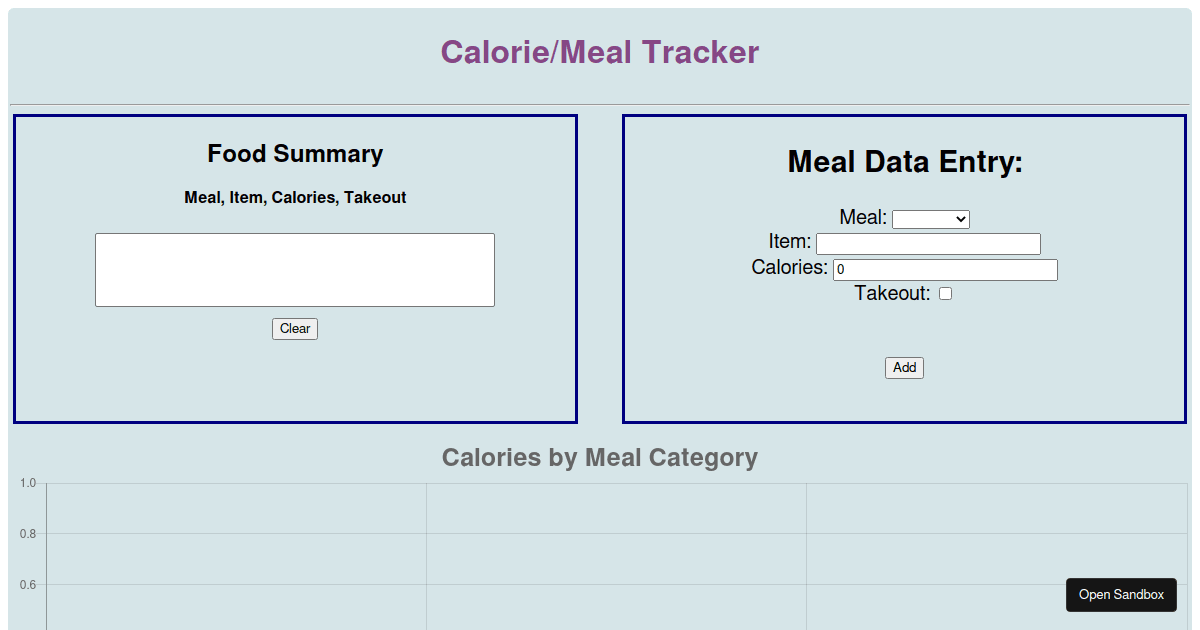 project5 - Codesandbox