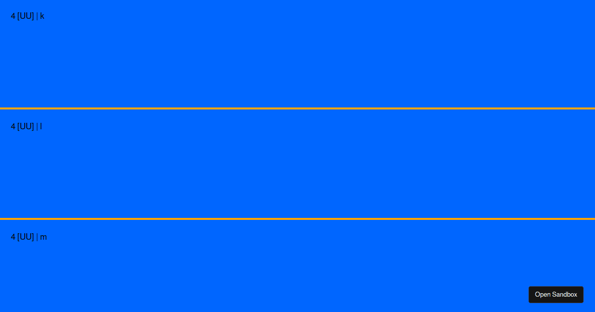 Stack - Codesandbox