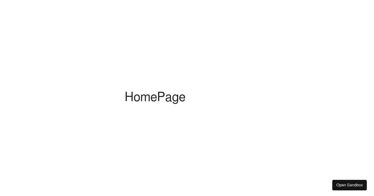 Problem With React Router V6 Showing A Blank Page Codesandbox