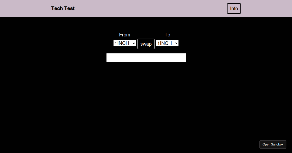 technical-interview--sean - Codesandbox