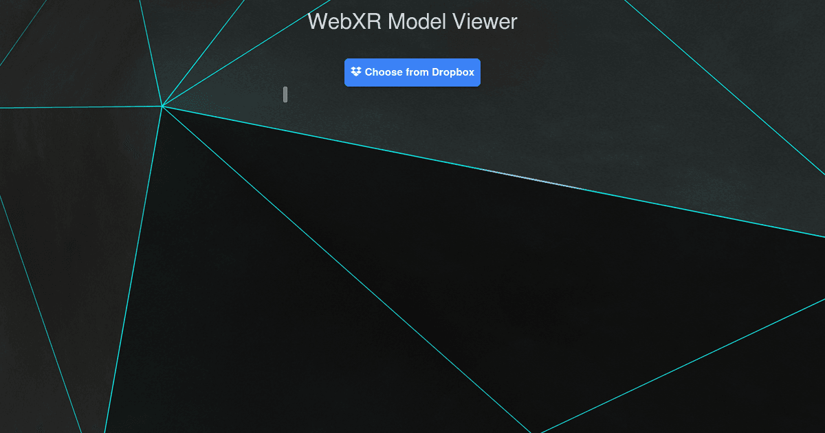 WebXR React App. (forked) - Codesandbox