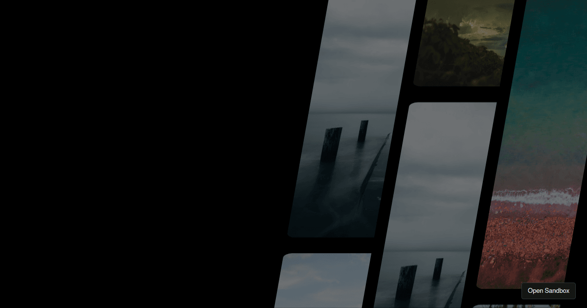 image-scrolling-gallery - Codesandbox