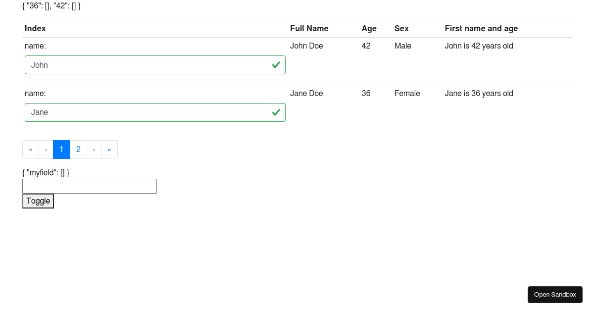Validation Components - BootstrapVue - Codesandbox