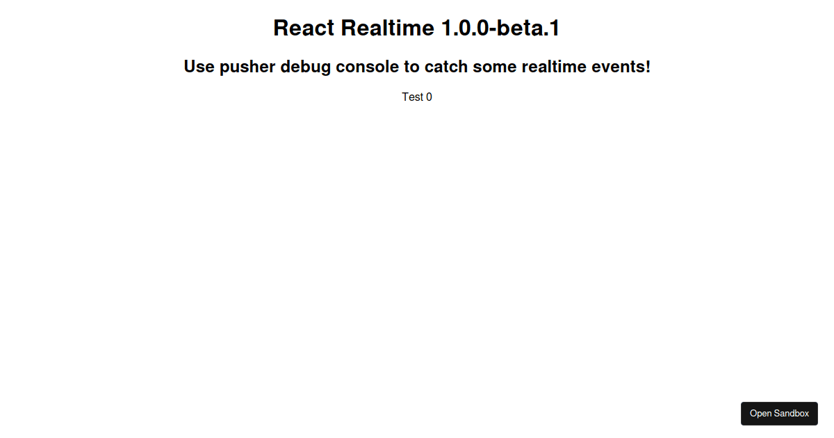 react-realtime-example - Codesandbox