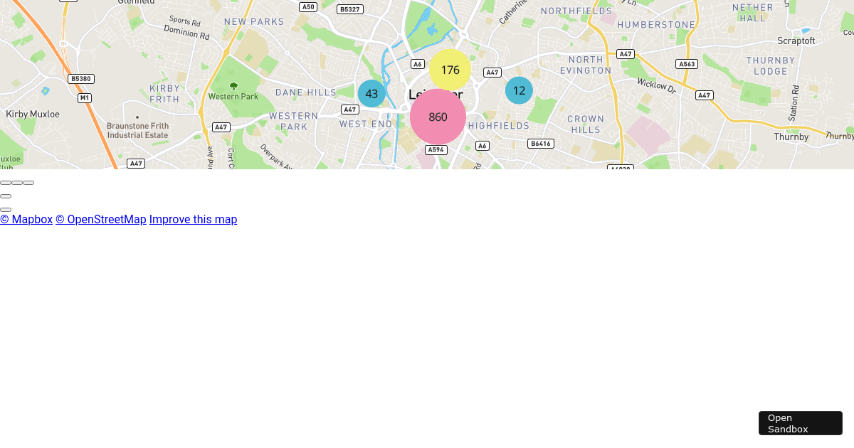 mapbox-remote-clustering - Codesandbox