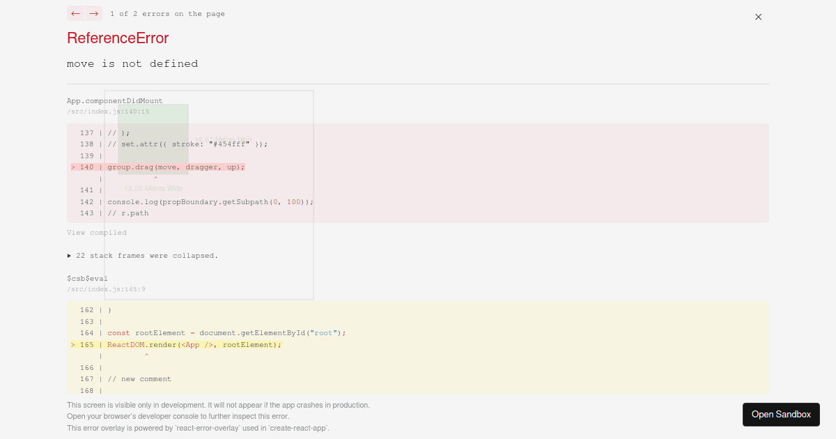 new raphael sandbox - Codesandbox