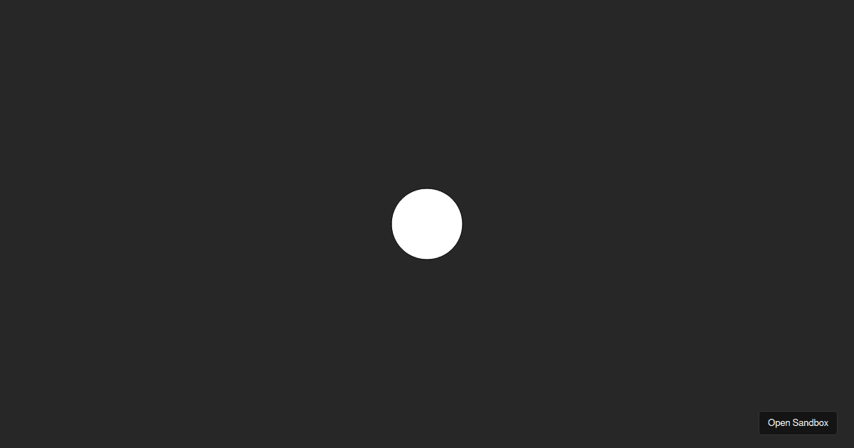 react-p5-fiber: react-spring - Codesandbox