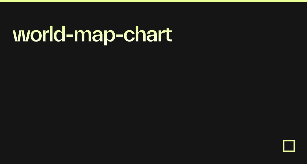 world-map-chart - Codesandbox