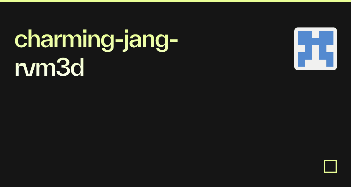 charming-jang-rvm3d - Codesandbox