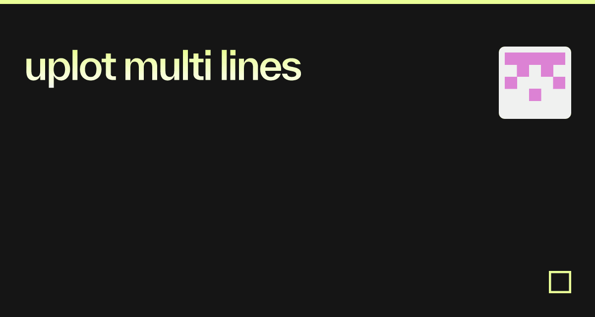 uplot multi lines - Codesandbox