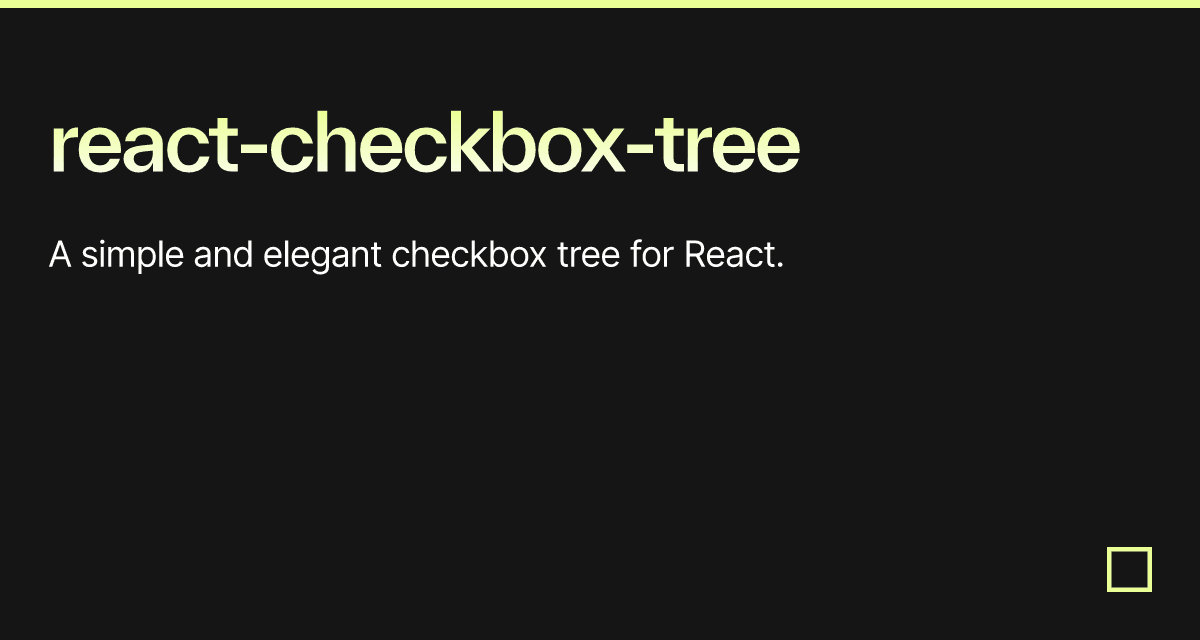 react-checkbox-tree - Codesandbox