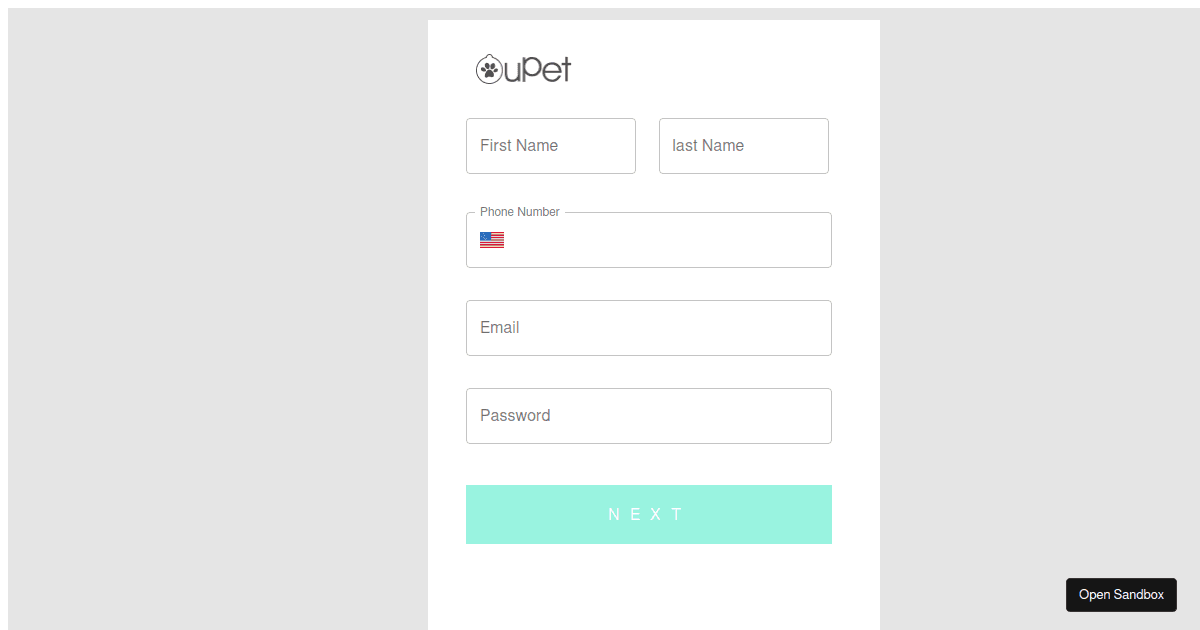 training-app - Codesandbox