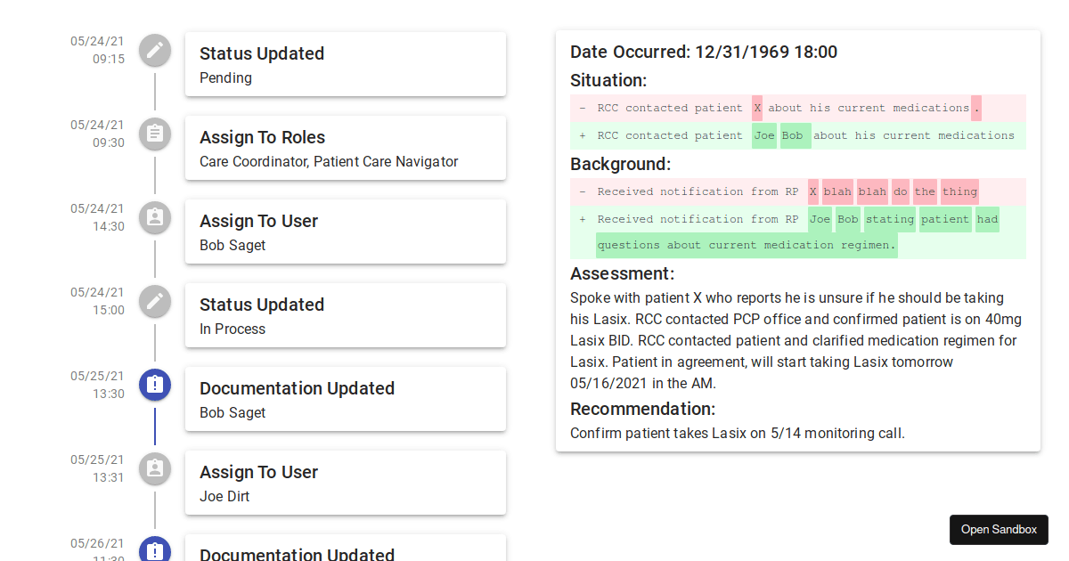 task-timeline - Codesandbox