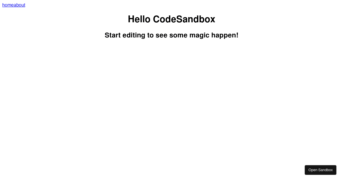 react-router-practice - Codesandbox