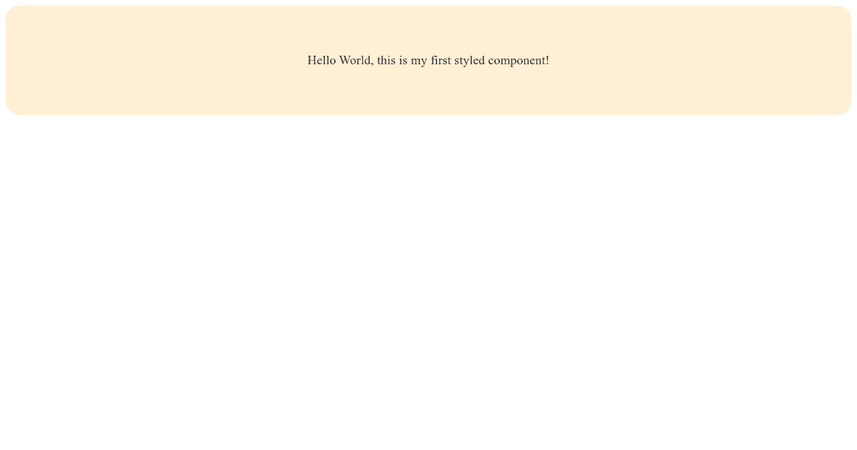 Styled Components (forked) - Codesandbox Styled Components (forked) - Codesandbox