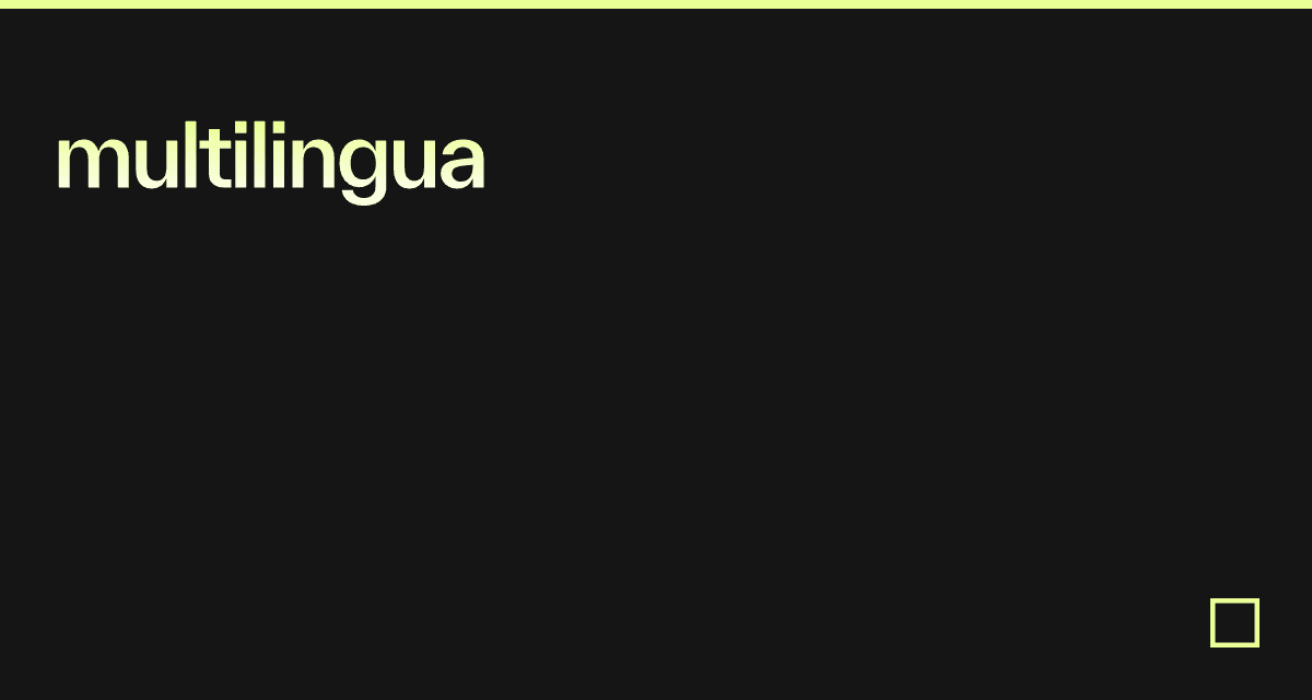 multilingua - Codesandbox