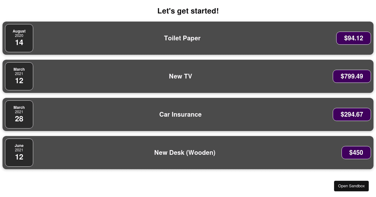 React Course Maximilian - Codesandbox