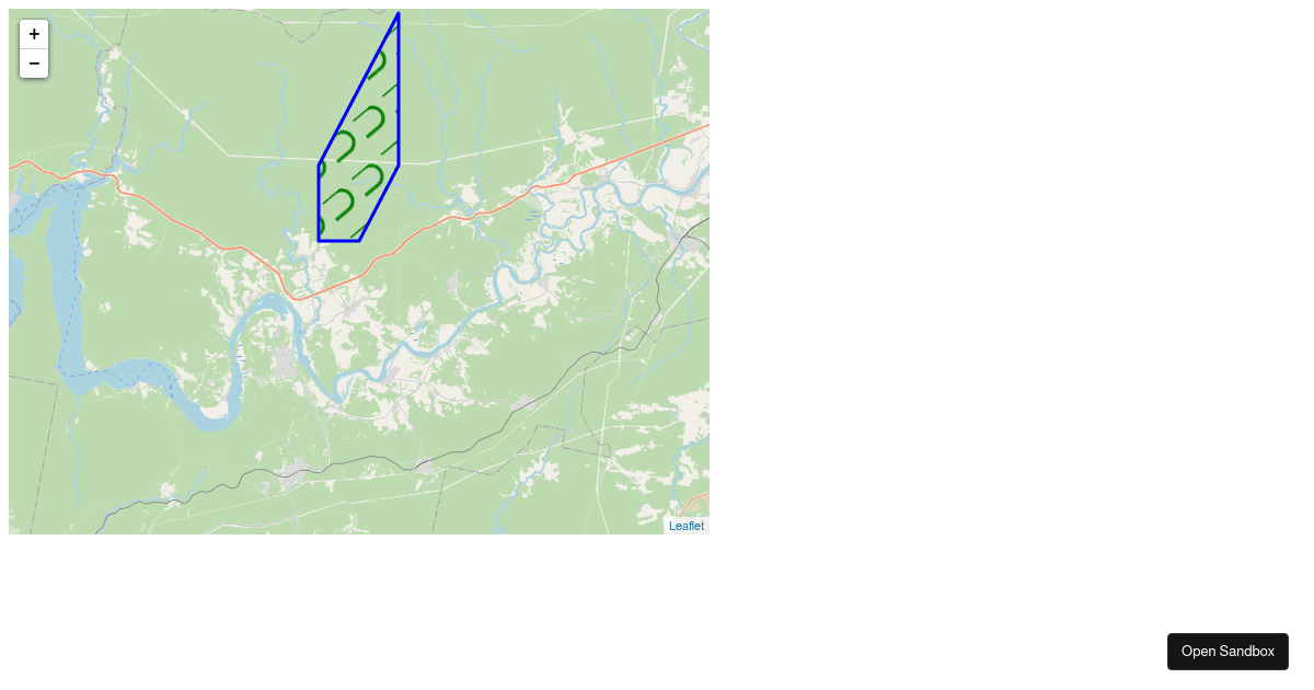 double styles leaflet(forked) - Codesandbox