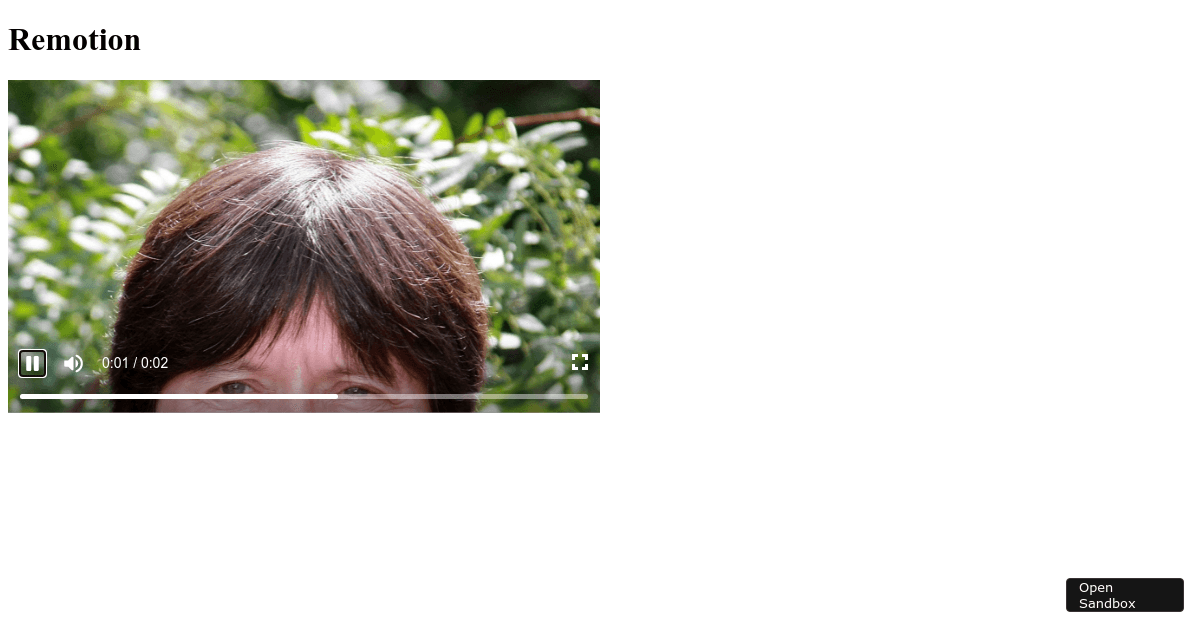 remotion-player-template - Codesandbox