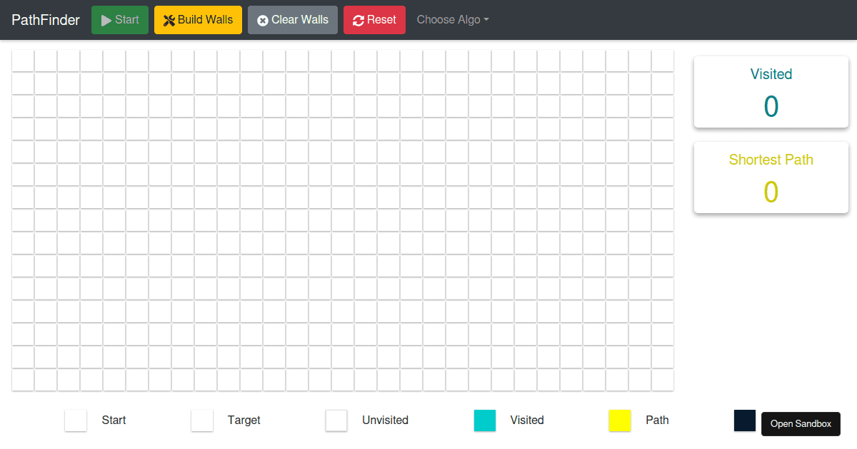 visualising-tool-pathfinder - Codesandbox
