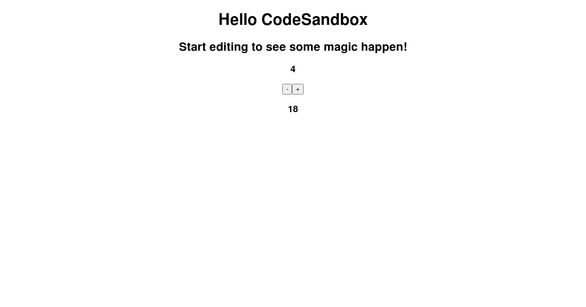 valtio counter - Codesandbox