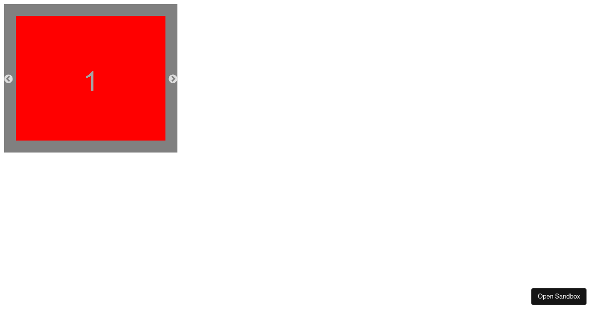 React Slick Playground Forked Codesandbox