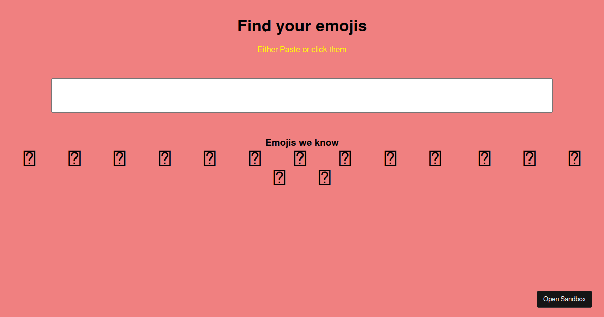 Mark eight - Codesandbox