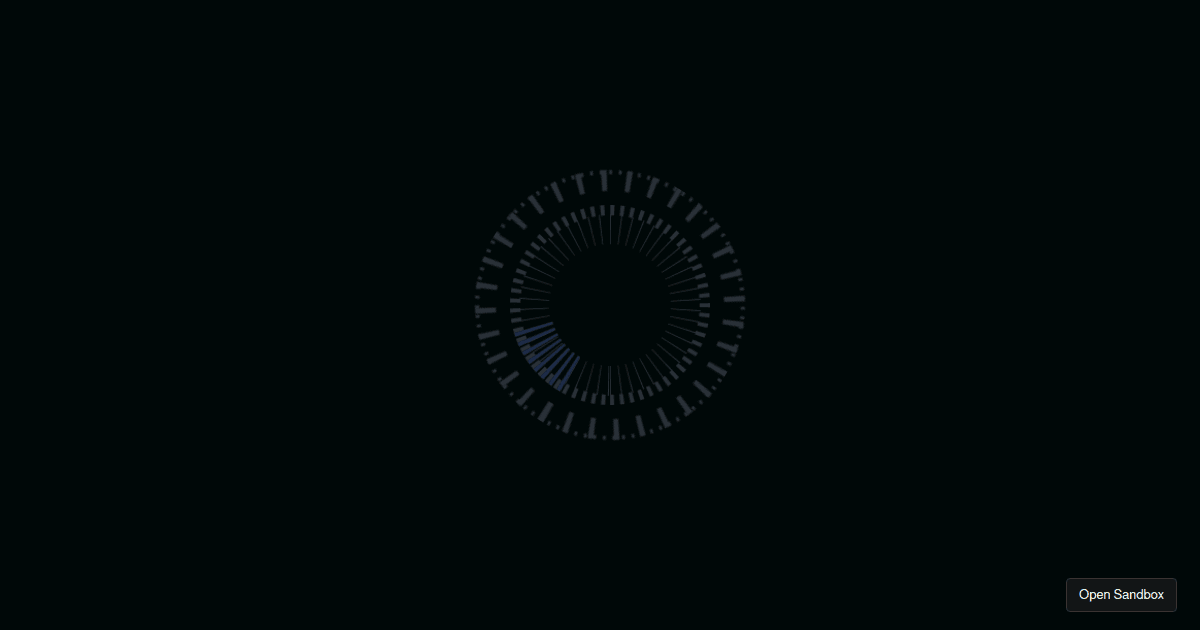 HUD Animation - Codesandbox