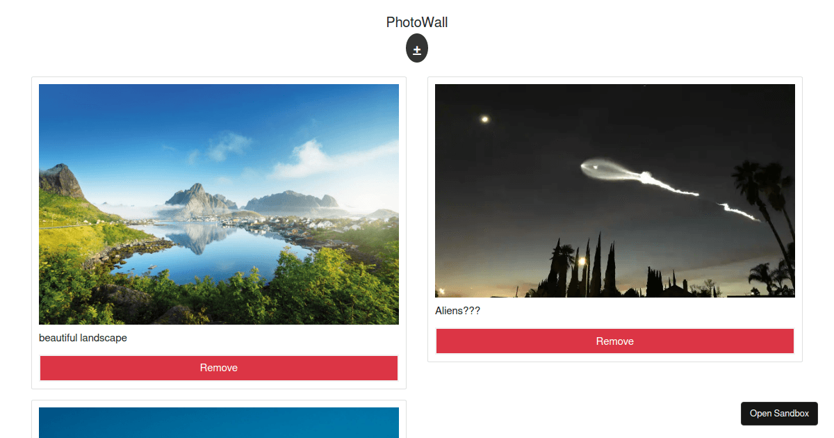 photowall - Codesandbox