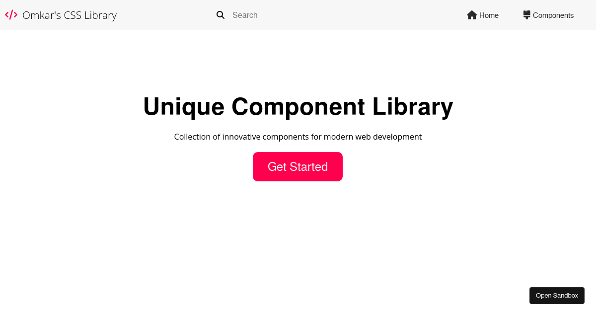 assignment-css-component-library - Codesandbox assignment-css-component-library - Codesandbox