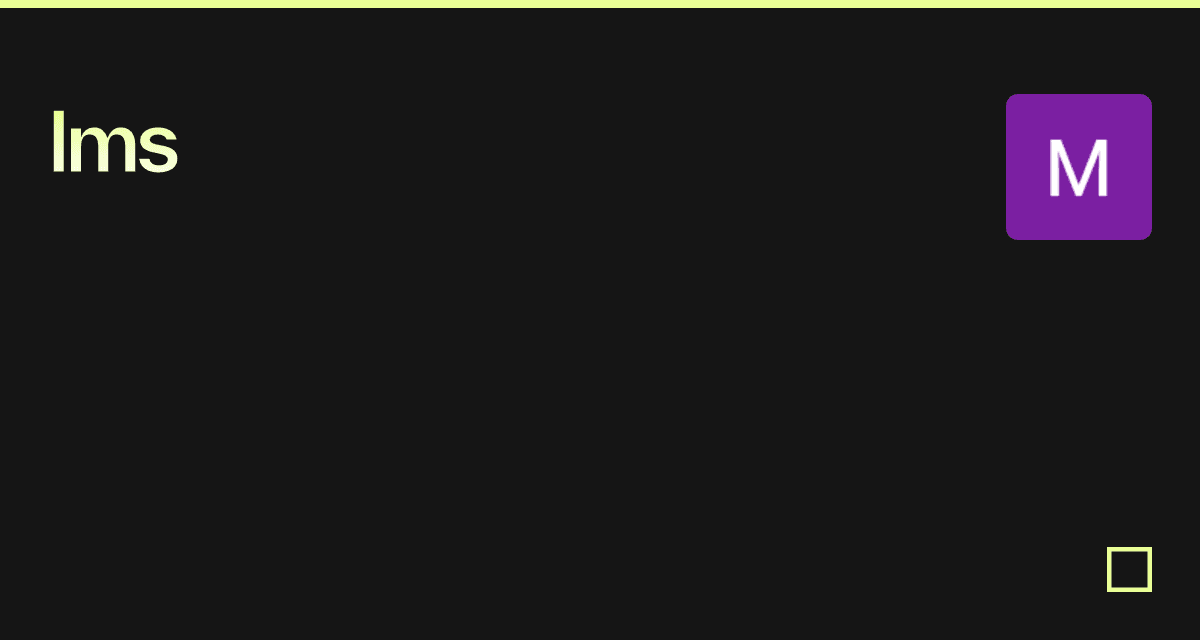 lms - Codesandbox