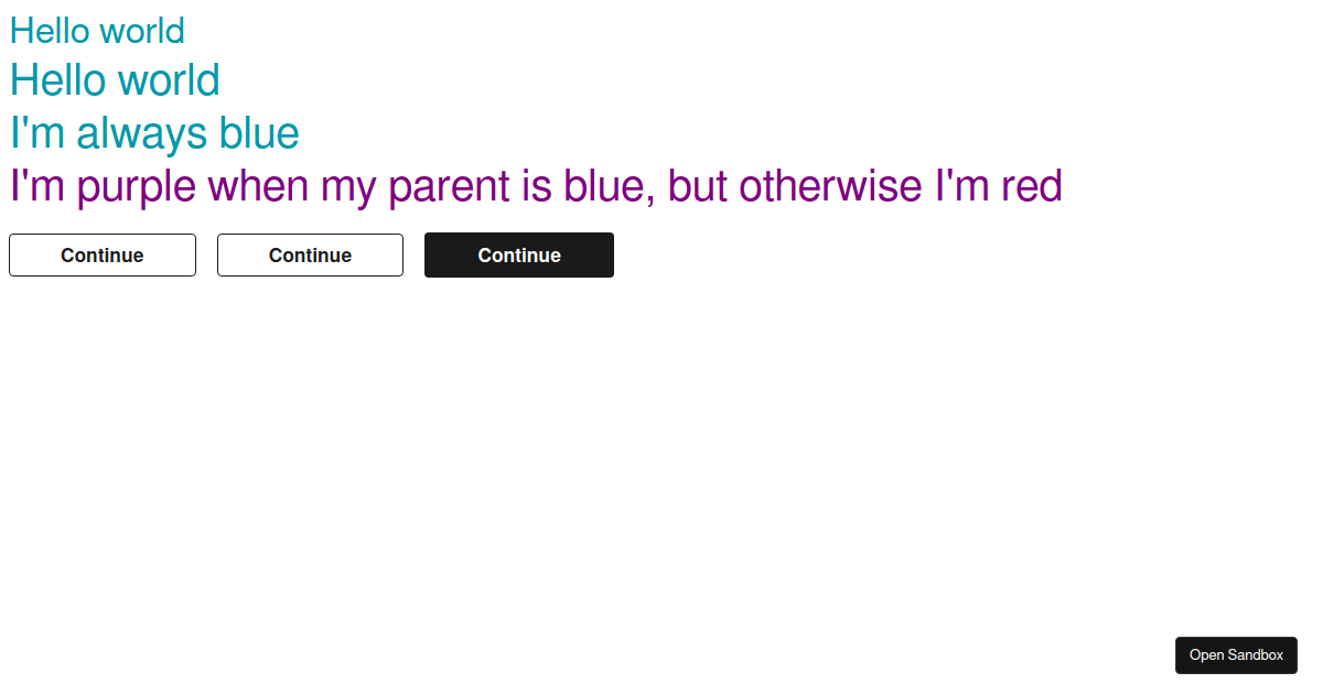 dash-ui example - Codesandbox