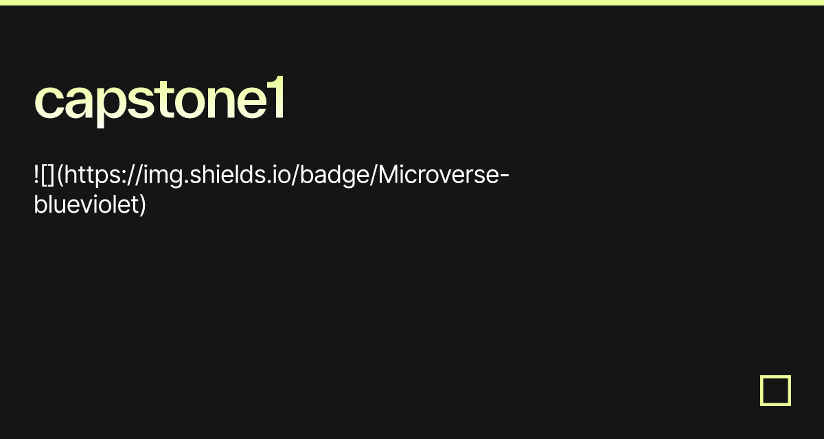 capstone1 - Codesandbox