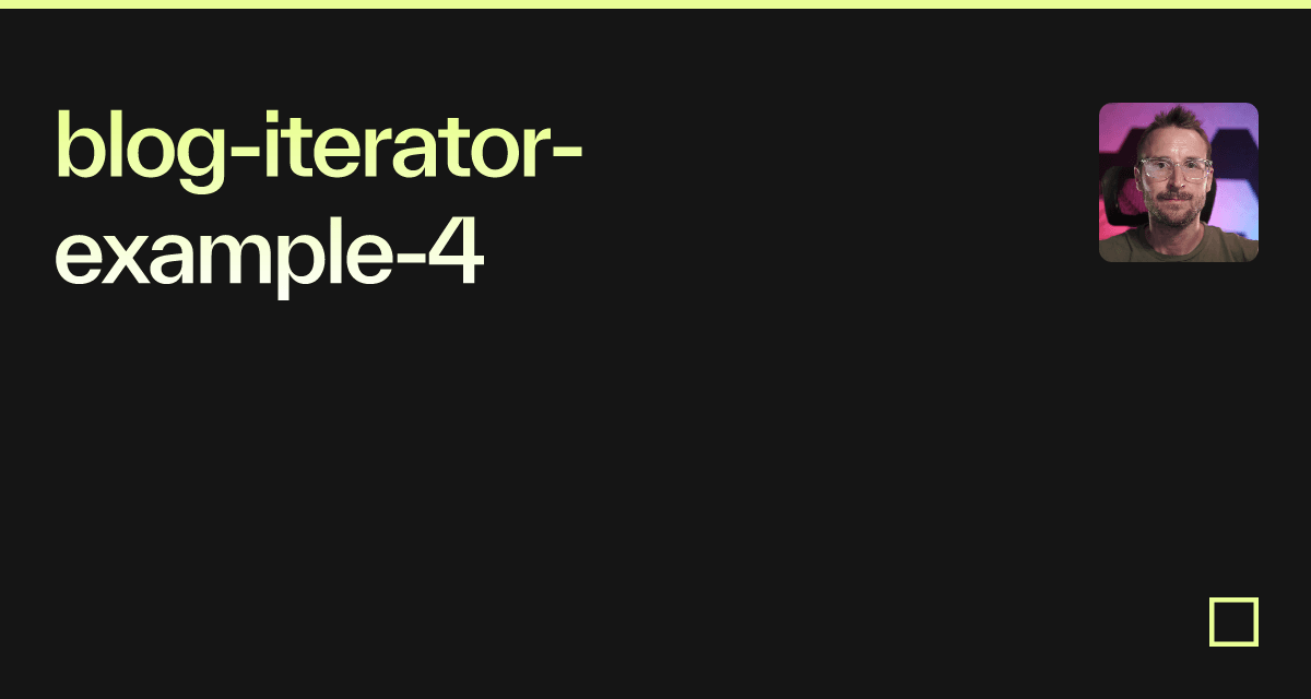 blog-iterator-example-4 - Codesandbox