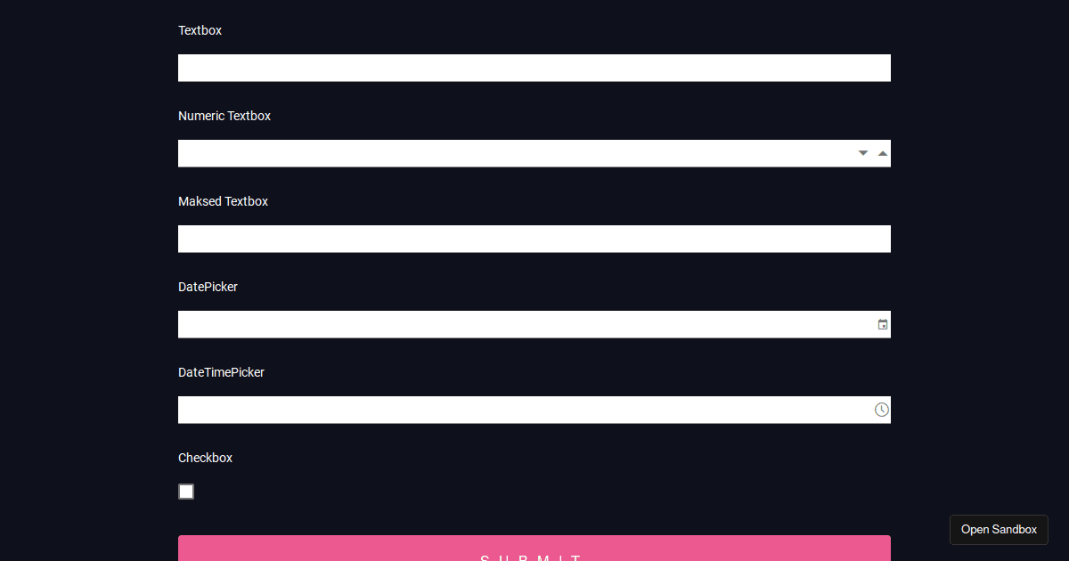 React Hook Form With Ui Library Ts Forked Codesandbox