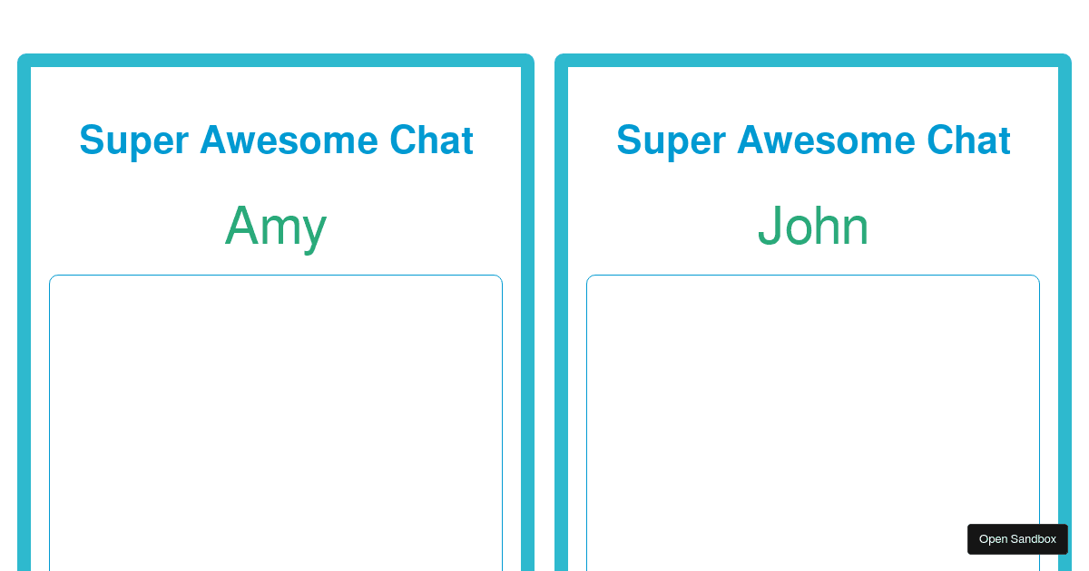 chat-app-react - Codesandbox