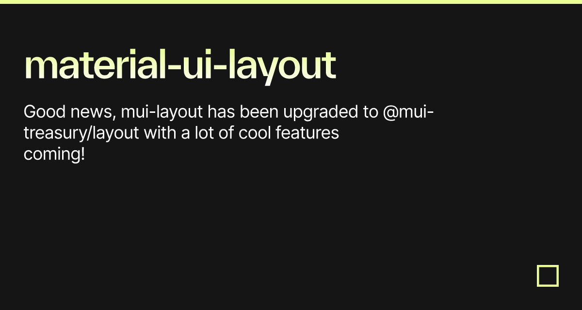 Material Ui Layout Codesandbox