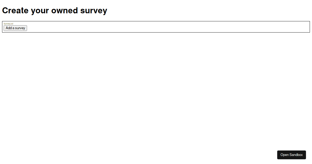 satcheljs-poc (basic functionalities) (forked) - Codesandbox