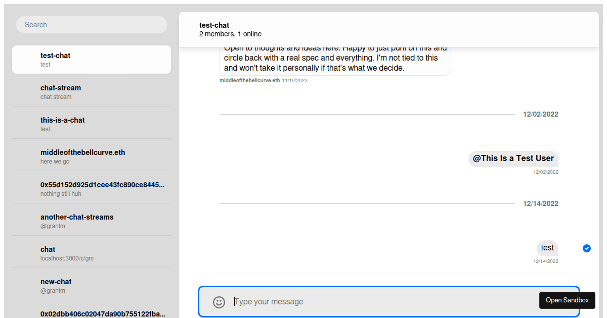 Stream React Template (forked) - Codesandbox